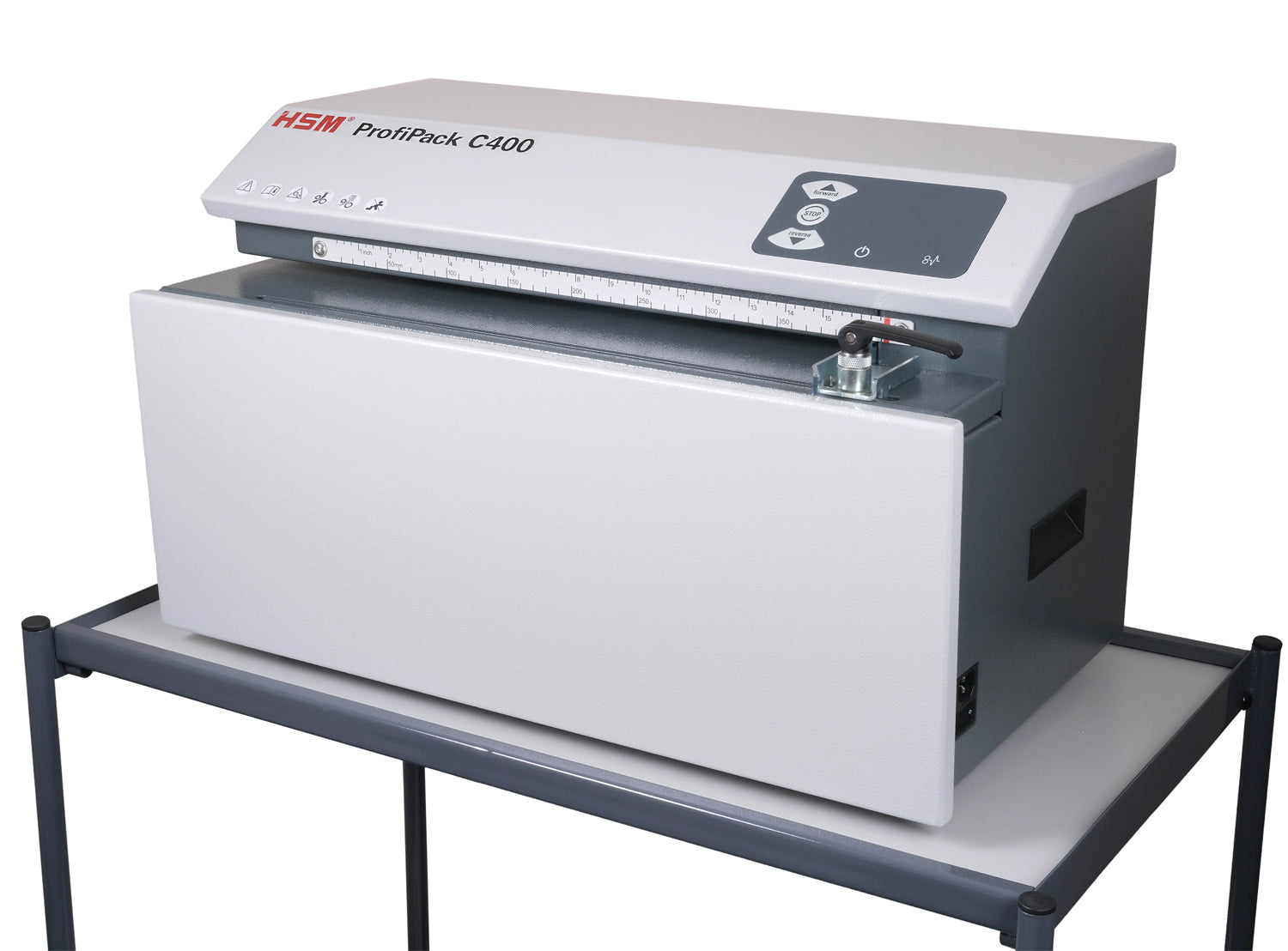 HSM ProfiPack C400 Mobile Cardboard Shredder | The Shredder Warehouse