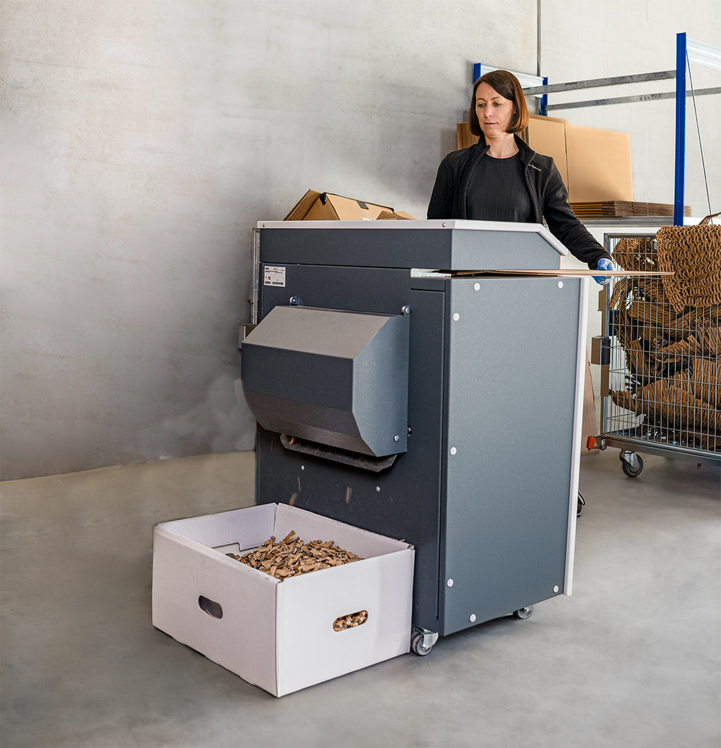 HSM ProfiPack ecoChip Cardboard Shredder 240v | The Shredder Warehouse