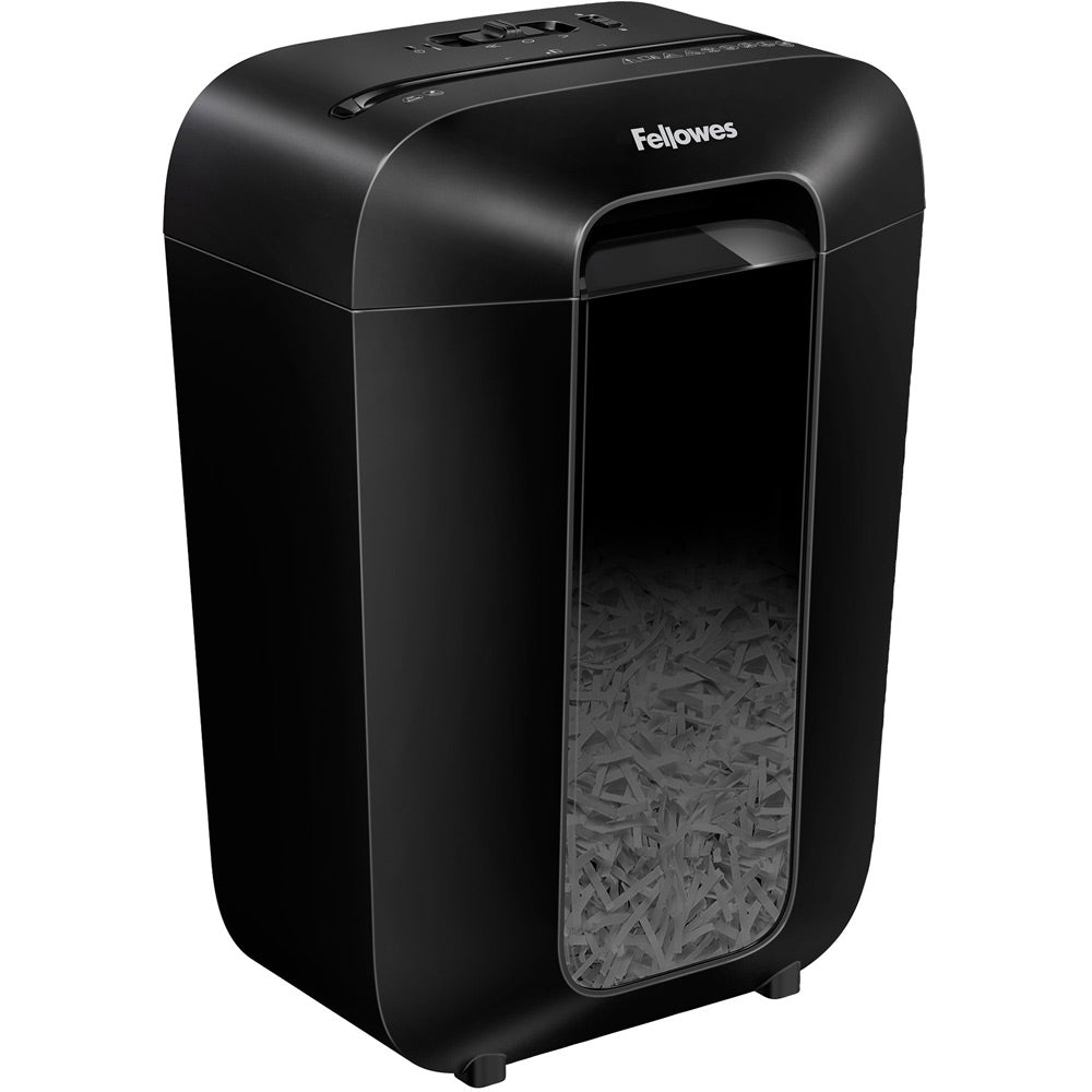 Fellowes LX70 P4 Cross-Cut Shredder - Black | The Shredder Warehouse
